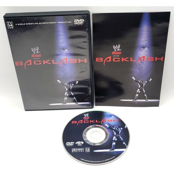 Media | Wwe Backlash 205 Dvd 2005 Wrestling Triple H Hulk Hogan Edge Chris Benoit | Poshmark